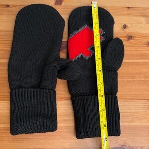 LOVEBOT | Accessories | Lovebot Silver Lining Half A Heart Mittens ...